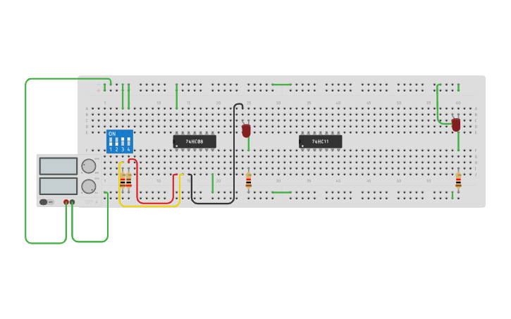 Circuit design Primera práctica Tinkercad | Tinkercad