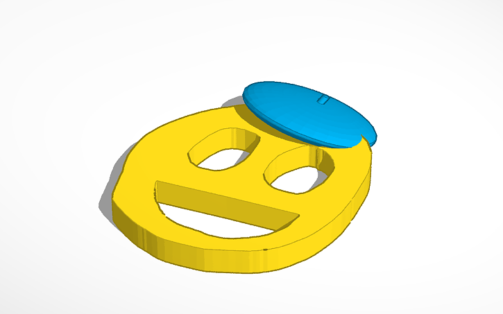 3D design Smiling Face | Tinkercad