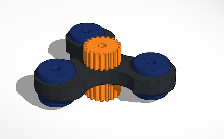3D design Fidget Spinner 2 | Tinkercad