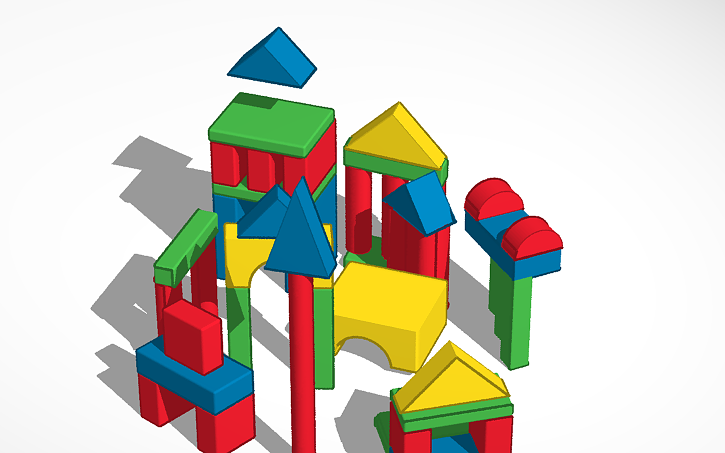 3d Design Copy Of Tinkercad Blocks Tinkercad