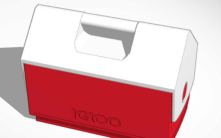 3D design Playmate Cooler - Tinkercad