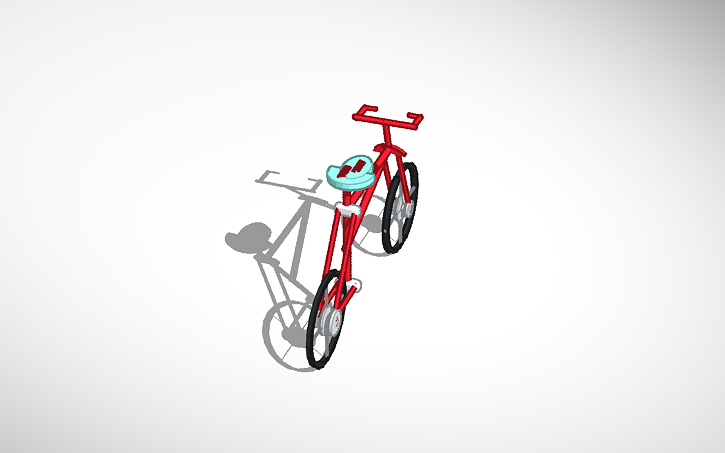 3D design bicycle - Tinkercad