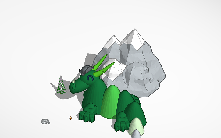 3D design Cute boi - Tinkercad