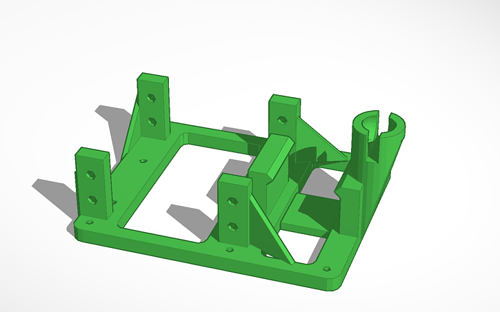 3d Design Sumo Bot Chassis Tinkercad 