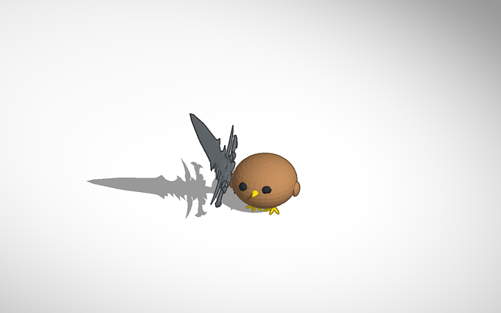 3D design Super Kiwi Knight - Tinkercad