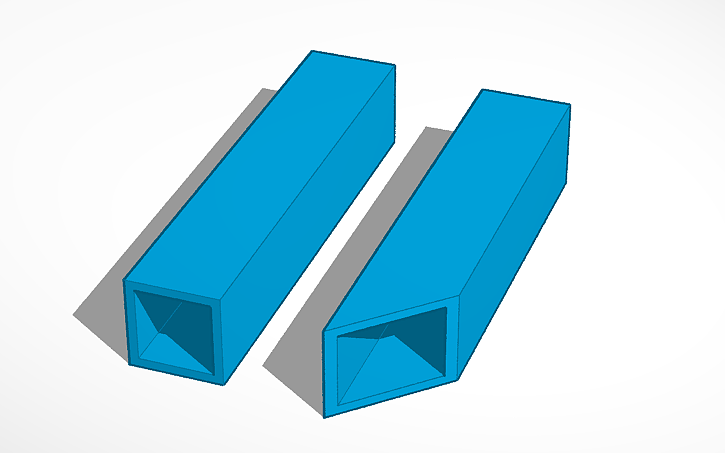 3D design steel tube - Tinkercad