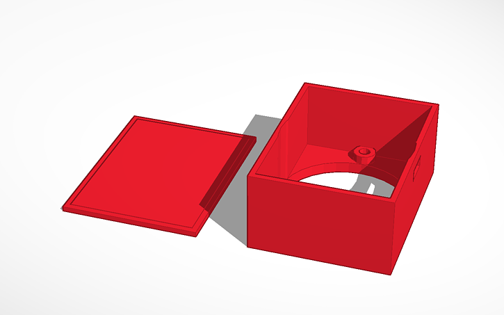 3D design Copy of PIR Enclosure - Tinkercad