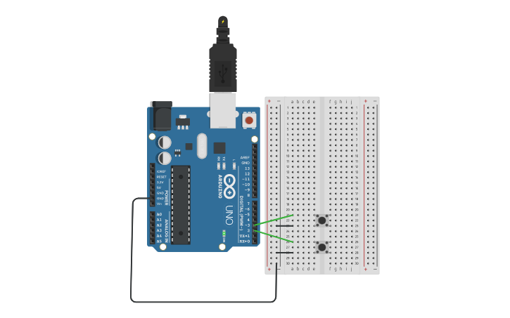 Circuit Design Counting To 10 With Arduino Library Tinkercad 1939