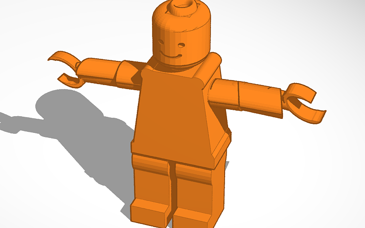 3D design Lego Person - Tinkercad