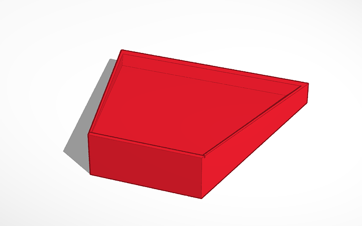 3D design XI Wedge - Tinkercad