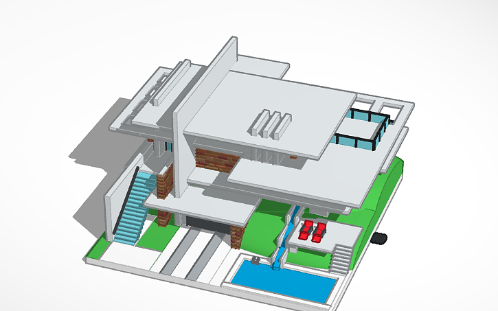 3D design Modern Ev - Tinkercad