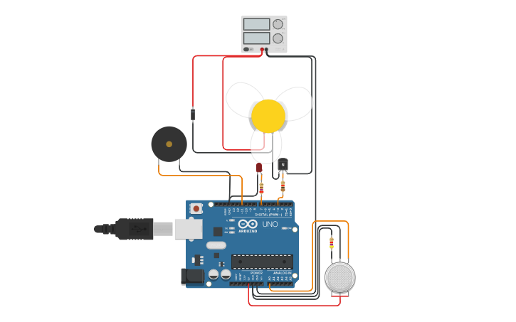 Circuit design Exercício 01/07 - Tinkercad