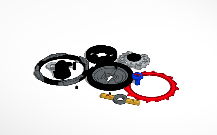 3D design Dread Phoenix 10 Low (MF+) - Tinkercad