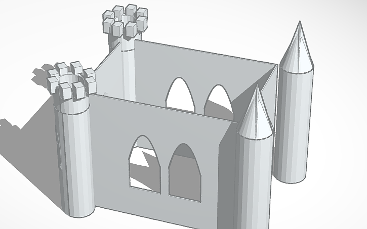 3D design Castle | Tinkercad