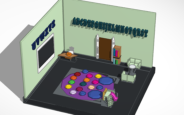 3D design Lauren Pillays Classroom | Tinkercad