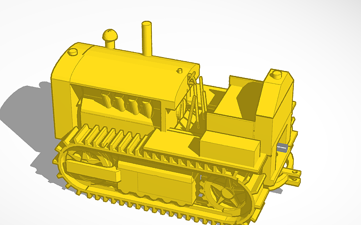 3D design 1946 Caterpillar d2 | Tinkercad