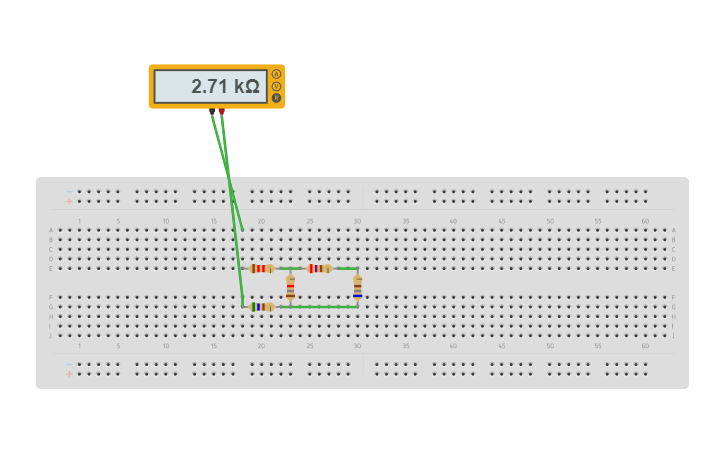Circuit Design Resistor 3 Tinkercad