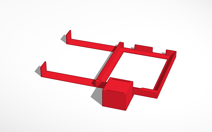 3D design Hub Holder - Tinkercad