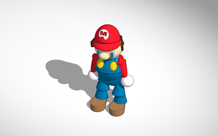 3D design Mario Bros | Tinkercad