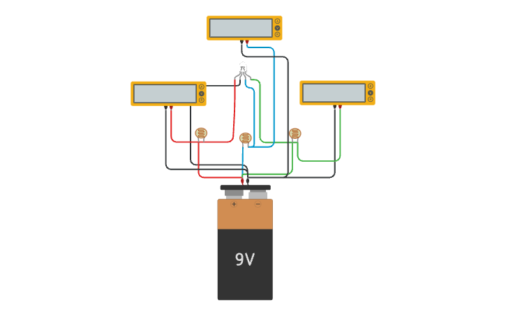Circuit design Simple RGB LED - Tinkercad