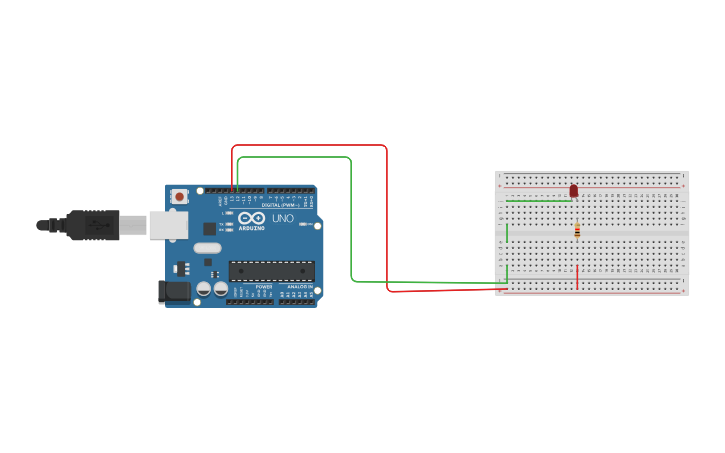 Circuit design 5c_Fading_Analog Write - Tinkercad