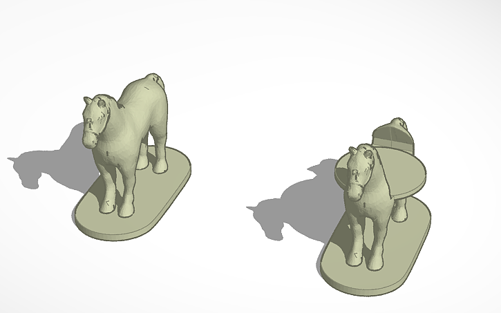 3D design WH pony | Tinkercad