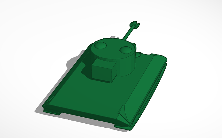 3D design Tank | Tinkercad