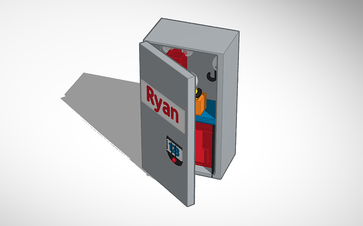 3D design Ryan Tracey's Perfect Locker | Tinkercad
