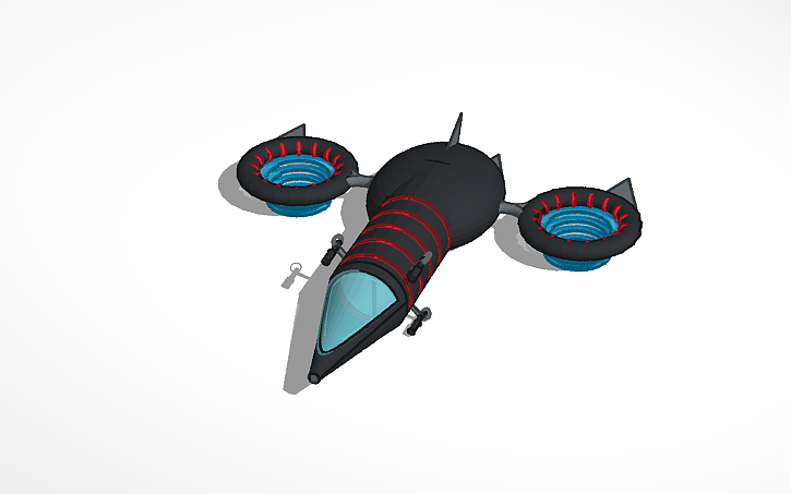 3D design SpaceShip | Tinkercad
