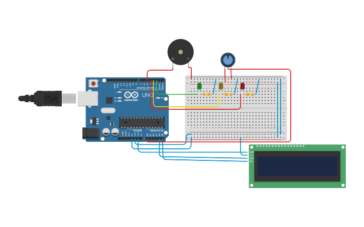 Circuit design Primer Parcial - Tinkercad