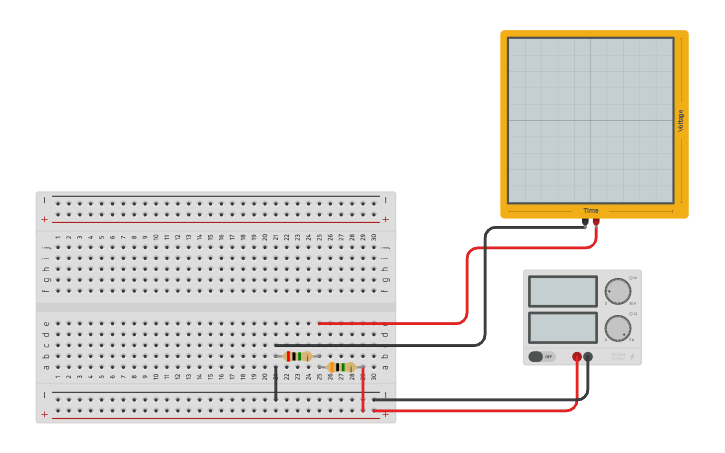 Circuit design Osci LT2 | Tinkercad