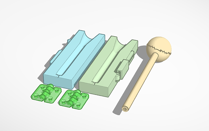 3D design Cannagar junior mold - Tinkercad