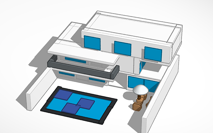 3D design My Modern House - Tinkercad