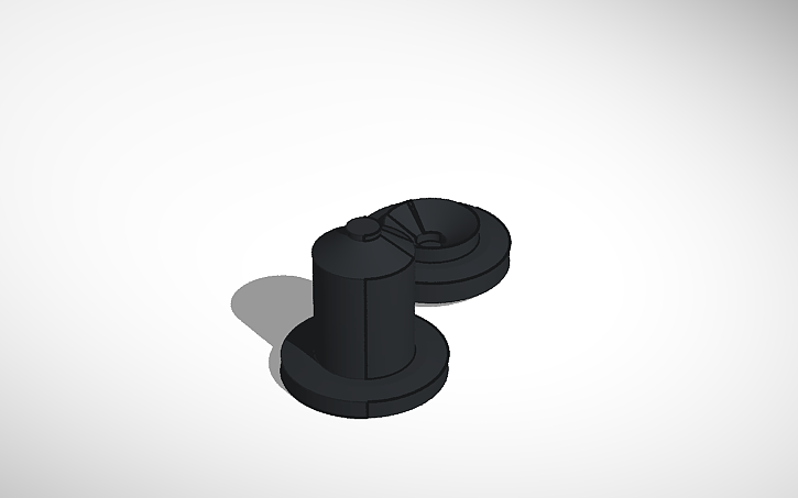 3D design "shift" beyblade driver 2 - Tinkercad