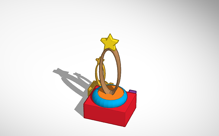 3D design Trophy - Tinkercad