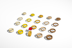 3D design Ring #template | Tinkercad