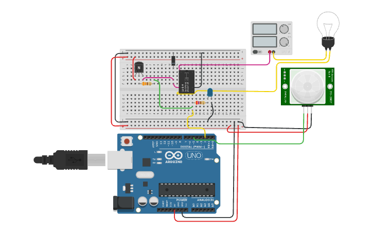 Circuit design Relé con Arduino Grupo F - Tinkercad Circuit design Relé con Arduino Grupo F - Tinkercad