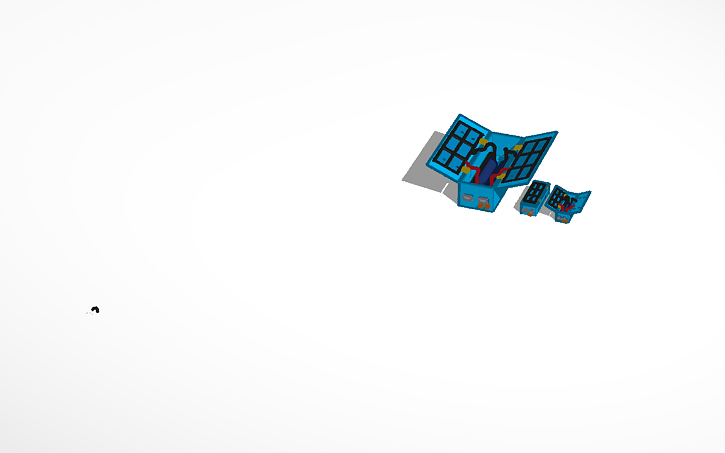 3D design Solar Powered Universal Charger - Tinkercad