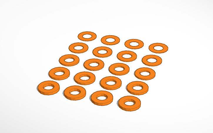 3D design Nautilis spring washers | Tinkercad