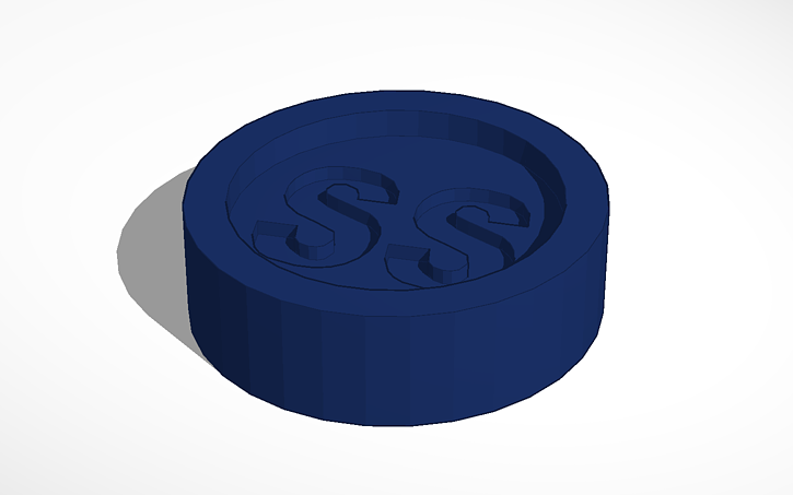 3D design coin - Tinkercad
