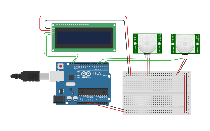 Circuit design assignment 6 task 3 - Tinkercad