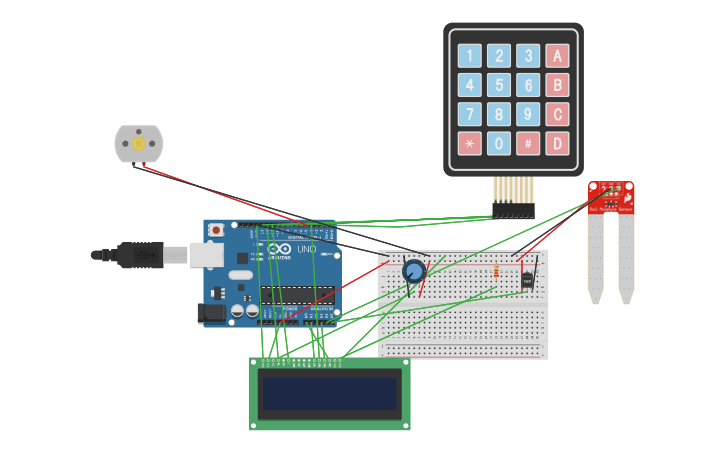 Circuit design Spider 2.0 - Tinkercad