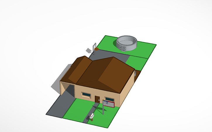 3D design House - Tinkercad