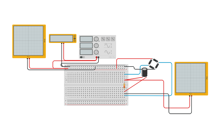 Circuit design Full Wave Bridge Rectifier with Filter - Tinkercad