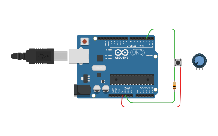 Circuit design 1/11_7TAS1,Push Button Basics - Tinkercad