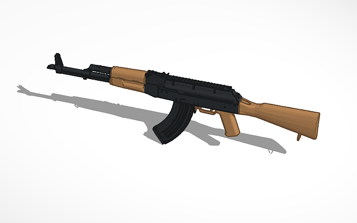 3D design AKM - Tinkercad
