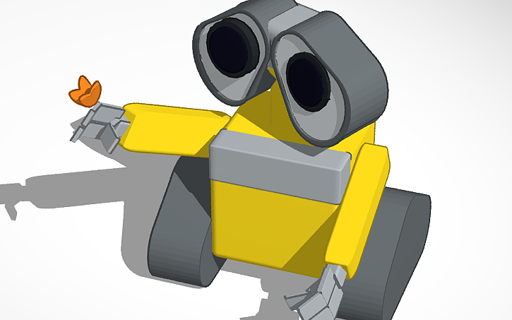 3D design Wall-E - Tinkercad