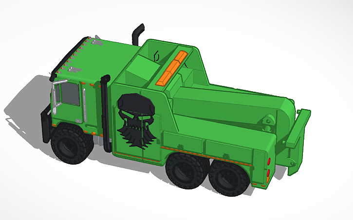 3D design deisel bros wrecker - Tinkercad
