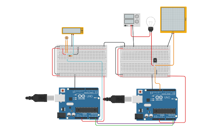 Circuit design Activity 5 - I2C | Tinkercad