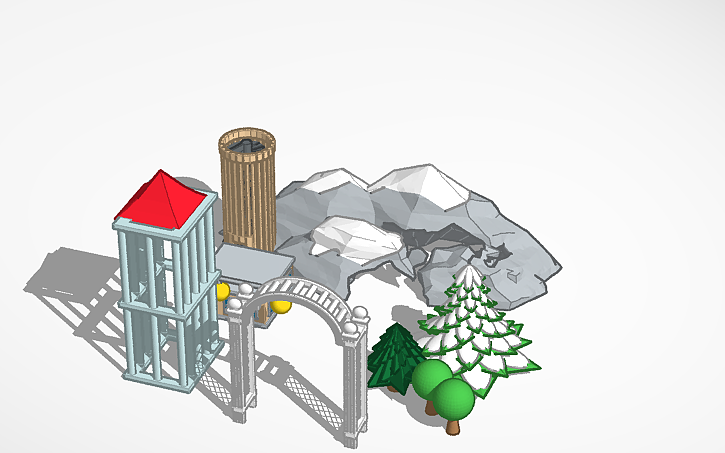 3d Design Nature Kingdm Tinkercad
